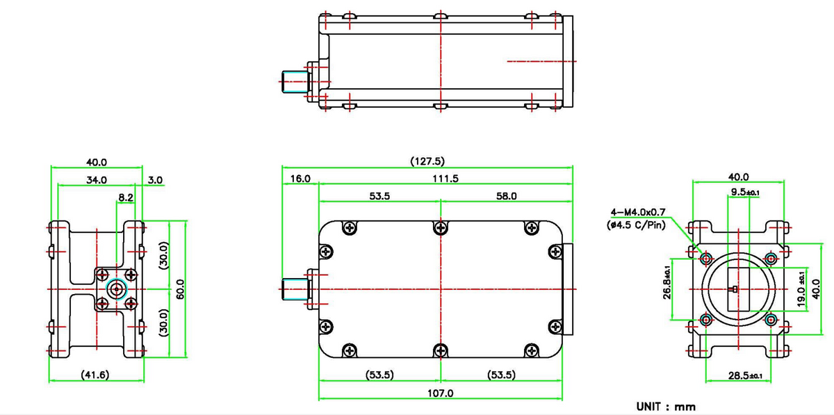 1000 Ku-Band Quad Band EXT REF LNB (End of Life)