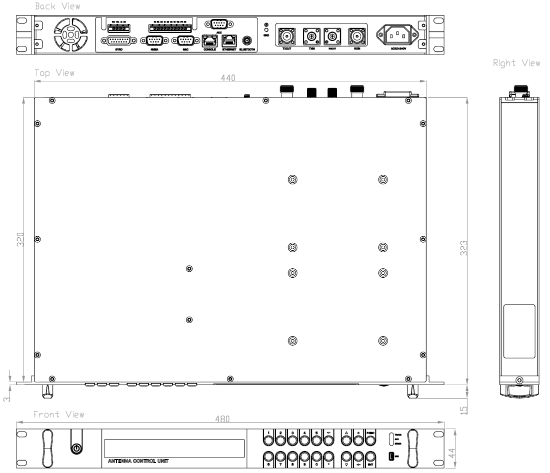 ACU for COM Maritime terminal
