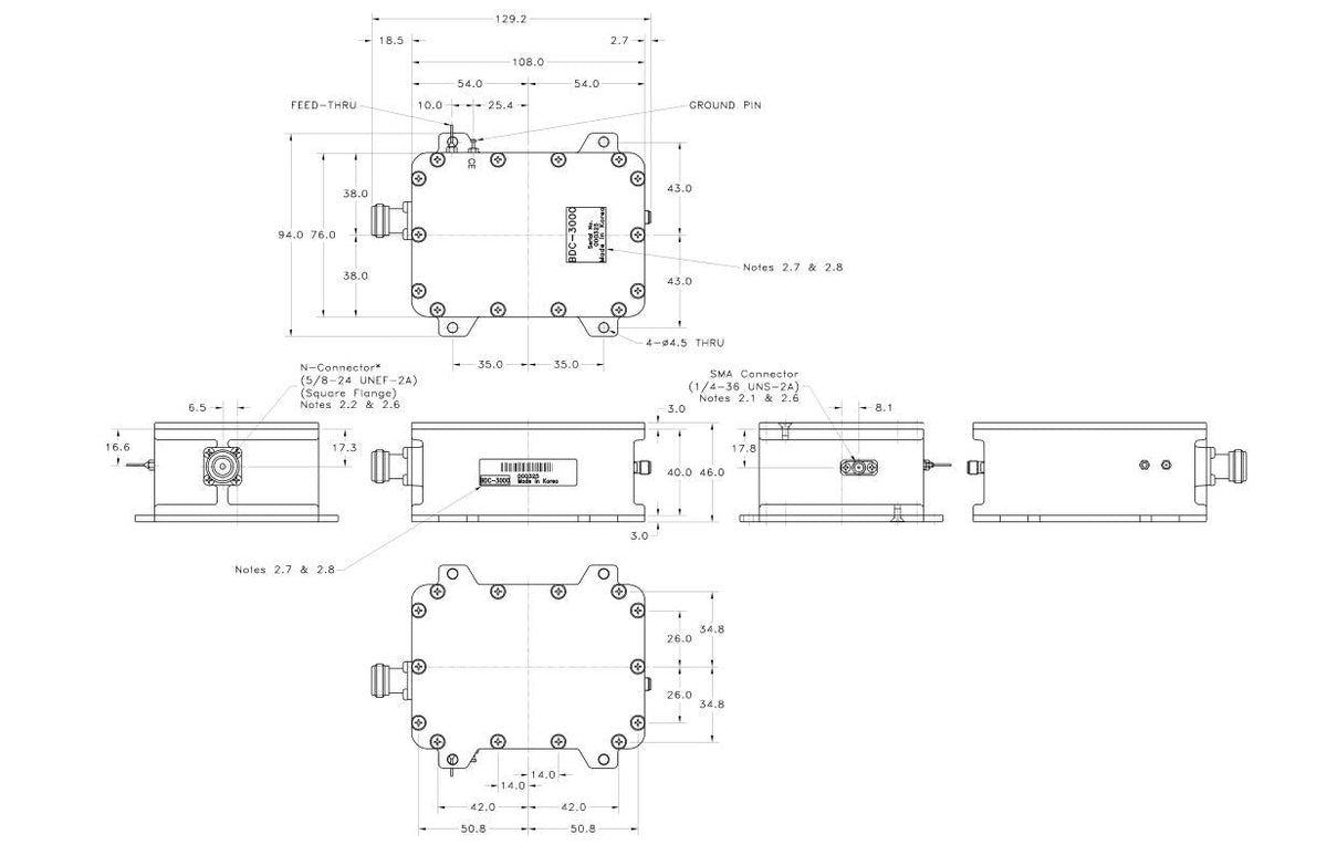 3000 Single-Band C-Band BDC