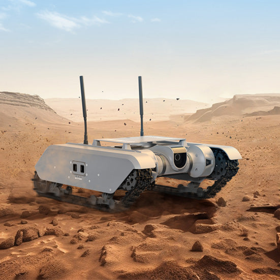 Portable Tracked All-terrain Robot