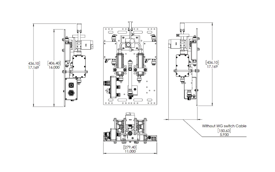 LNB Redundant Switch System Single-Band 1:2
